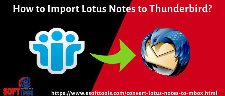 How to Import Lotus Notes to Thunderbird Profile?